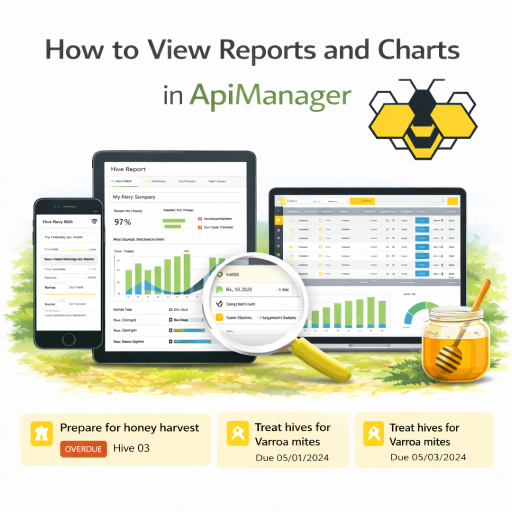 Cómo ver informes y gráficos en ApiManager - ApiManager